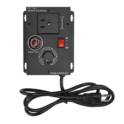Variable Speed Controller 120v 220v 18a Ac Scr Voltage Regulator