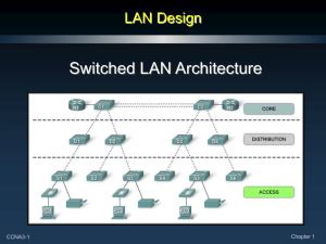 Chapter 1 LAN Design
