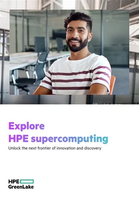 Explore Hpe Supercomputing