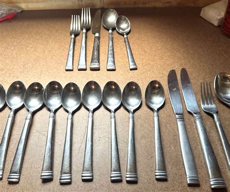 Vintage Cambridge Stainless Flatware Codie Pattern Flatware 5 Piece