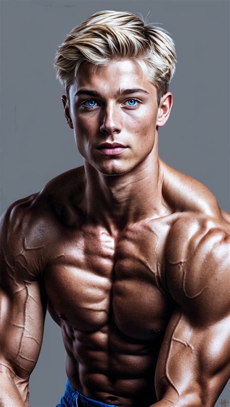 Handsome Muscle Guy 01 By Spark Mark On Deviantart