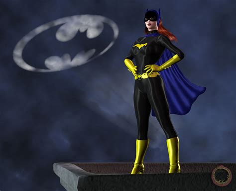 Batgirl Pinup By Uroboros Art On Deviantart