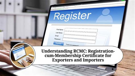 Understanding Rcmc Registration Cum Membership Certificate For