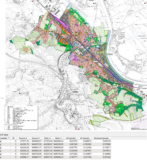 Why Does The Georeferencing Tool In Qgis 3282 Place The Referenced Image In The Origin Of