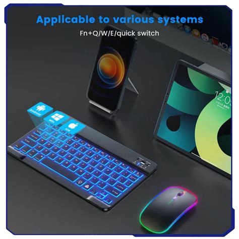 Jual Keyboard Wireless Bluetooth Rgb Ios Android Windows Ss01 Shopee Indonesia