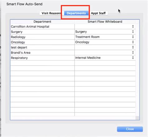 How To Send Patients To The Specific Whiteboard Idexx Smartflow Support