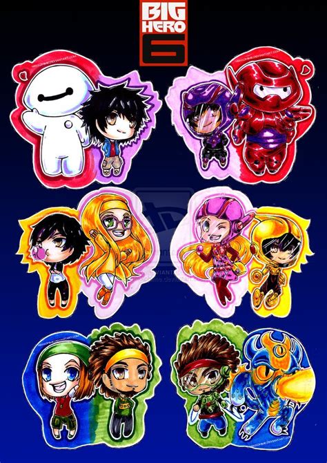 Geek Art Gallery Fan Art Round Up Big Hero 6