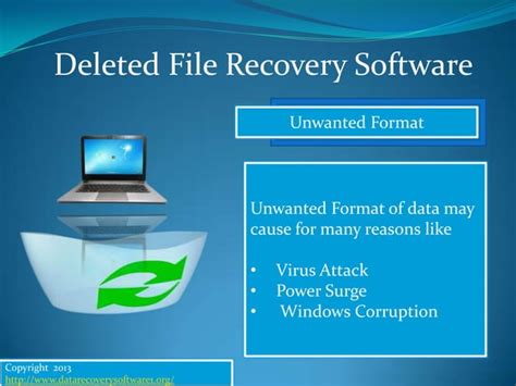 Deleted File Recovery Ppt