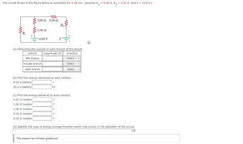 Solved The Circult Shown In The Figure Below Is Connected