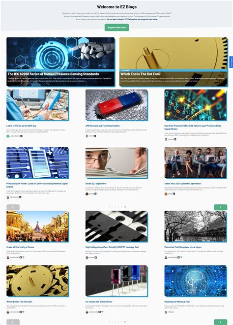 Inside Ezs New Features Engineerzone Spotlight Ez Blogs Engineerzone