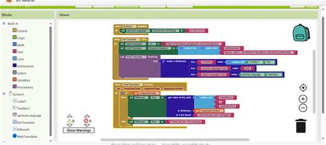 Error With Web Component Toyaildictionary Runtime Error App Inventor For Ios Mit App