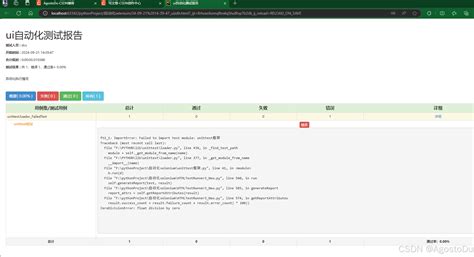 Python中的unittest框架（管理测试用例）unittest框架编写测试用例 Csdn博客