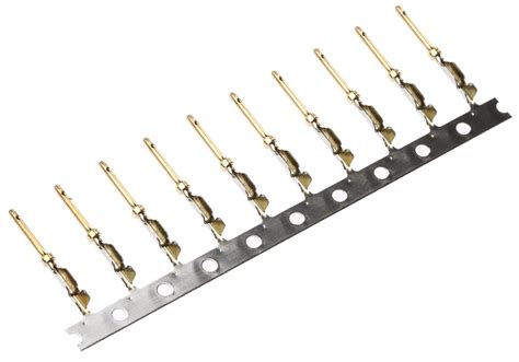 Rs Pro Male Crimp D Sub Connector Contact Gold Tin 28 → 24 Awg Rs Components Indonesia