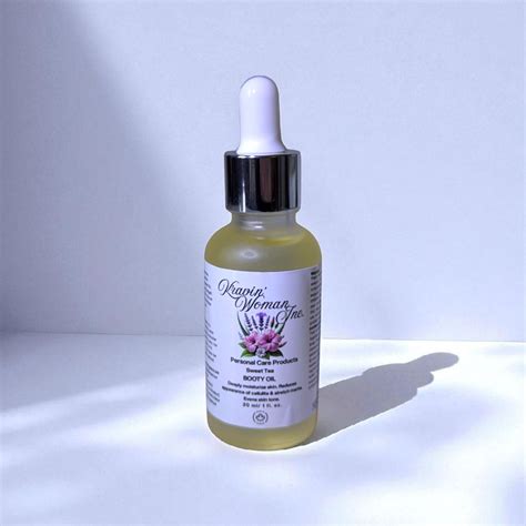 Sweet Tea Booty And Body Oil Hydrating Firming And Glow Enhancing