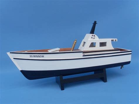 Buy Wooden Gilligans Island Minnow Model Boat 14 Fully Assembled Adama Model Ships