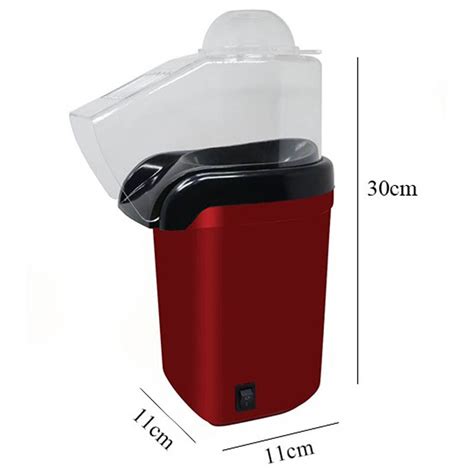 Elektrisk Mini Sund Luft Oliefri Majs Popcorn Make Grandado