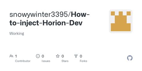 Github Snowywinter3395how To Inject Horion Dev Working