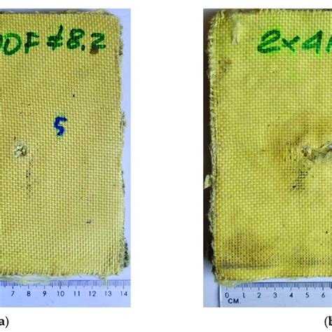 External Sample A Front Side And B Rear Side Download Scientific Diagram