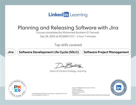 Mohamed Ibrahem El Temsah On Linkedin Certificate Of Completion