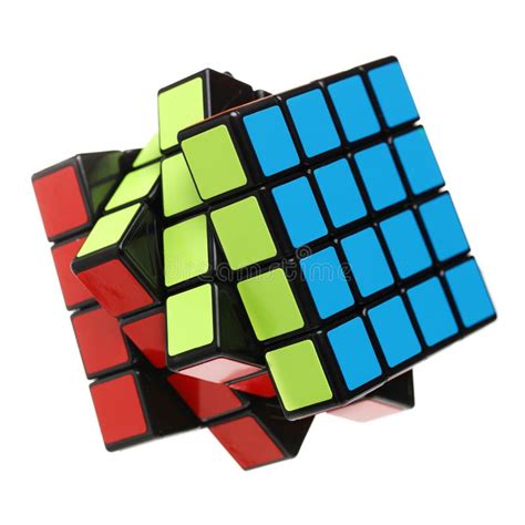 Classic Cube On White Background Editorial Photography Image Of