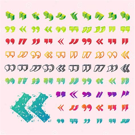 Quote Sign Icon Text Concept Message Bubble Dialog Symbol Quotation Citation Vector Quotation