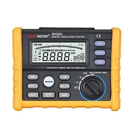 Ms5203 Probador De Resistencia De Aislamiento Digital De Alt Meses