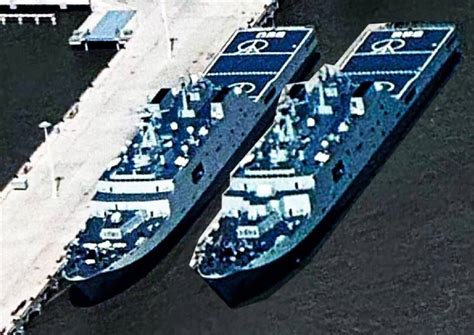 Chinese Navy Testing Laser Turret On Type 071 Lpd