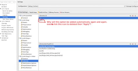 Eclipse Cdt With Llvms Libc Compilation Err Under Ubuntu Stack