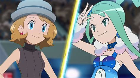 Pokemon Battle Serena Vs Lisia Youtube
