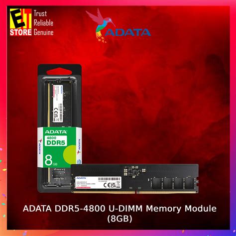 Adata 8gb 16gb 32gb Ddr5 4800mhz Pc Ram Memory Shopee Malaysia