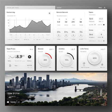 premium ai image web dashboard business intelligence data