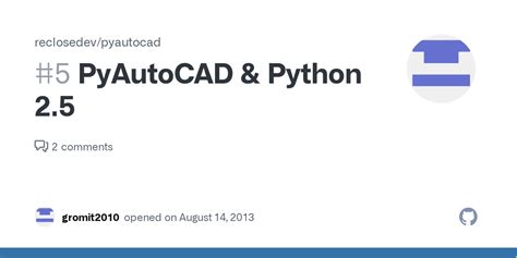 Pyautocad Python Issue Reclosedev Pyautocad Github