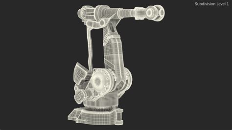 Abb Irb 4400 Industrial Robot 3d Model 79 3ds Blend C4d Fbx Max