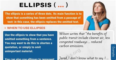 Ellipsis When To Use Ellipses With Useful Rules Punctuation Marks