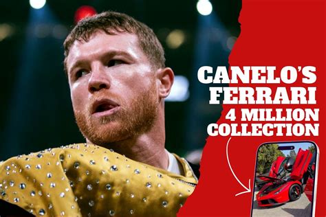Inside Canelo Lvarez S Ferrari Collection Marca Tv English