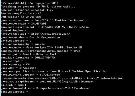 使用jinfo查看jvm参数 Csdn博客