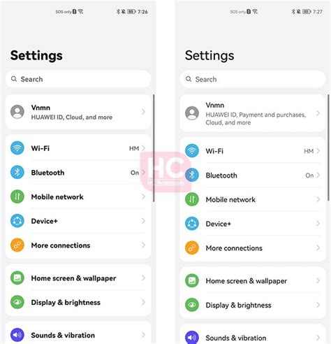 EMUI 12 How To Adjust Font Weight Huawei Central