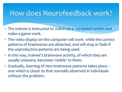 Eeg Signal Processing And Application To Neurofeedback Operant Conditioning Brain And