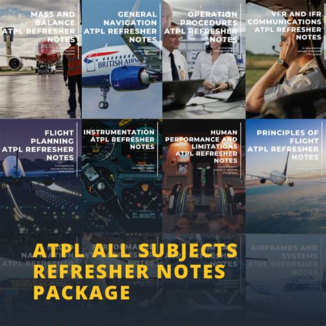 ATPL All Subjects Refresher Notes Package Aviation Insider