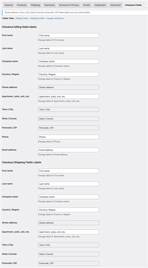 How To Edit Woocommerce Checkout Fields Add And Edit Fields