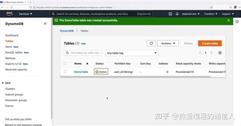Aws助理架构师认证培训实操练习 Amazon Dynamodb Hands On Csdn博客