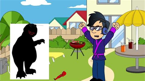 Dark Robot Barney Puts My Girlfriend In The Bbq Oven Arrested Executed