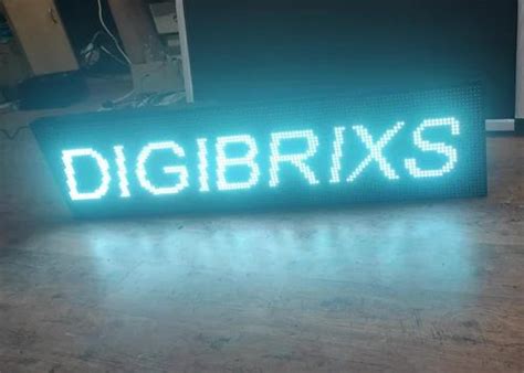 10 mm p10 smd scrolling led display white at rs 8000 piece in