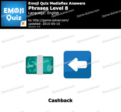 Emoji Quiz Game Answers EMOJI QUIZ