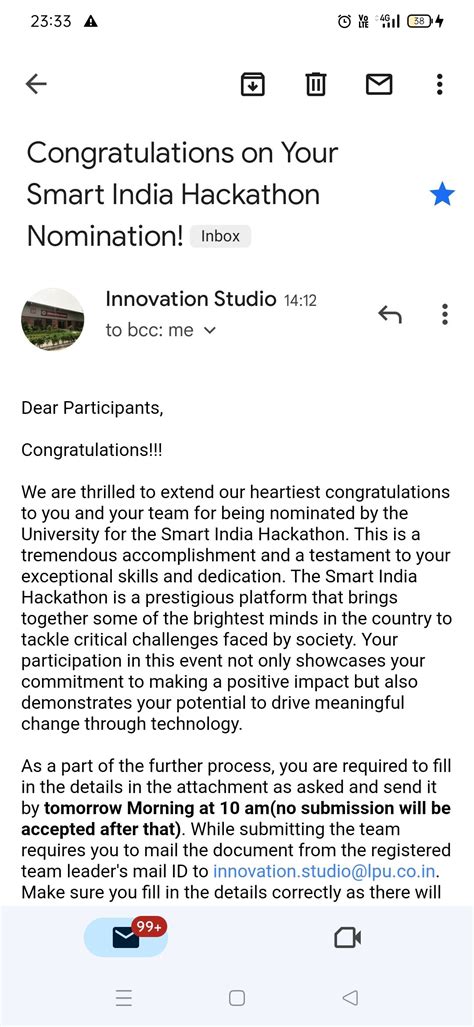 Soumyadip Roy On Linkedin Smartindiahackathon2023 Lpu Experience