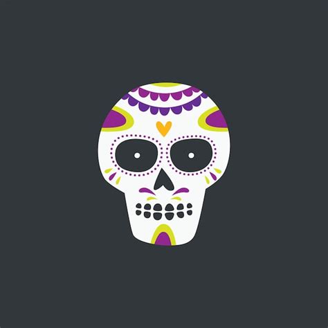 Premium Vector Skull Mask Design
