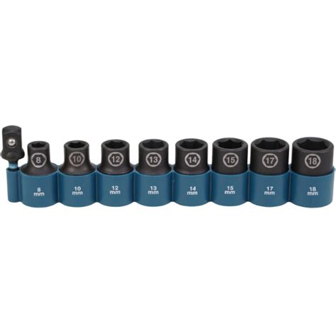 Ensemble De 8 Douilles 12 Makita E 16645