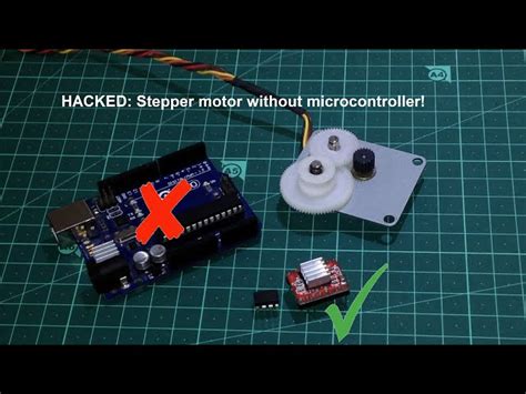 How To Drive Stepper Motor Without Microcontroller Board
