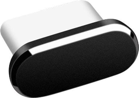 Mobigear Essentials Bouchon Anti Poussière En Aluminium Usb C Noir Lot De 2 11 8410821