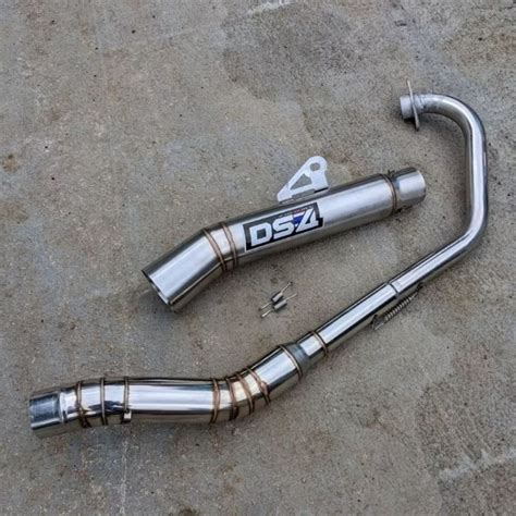Ds4 Pipe 1 Set Exhaust Tube Pipe Tmx 155 125 Pinoy Skygo Rusitc Bajaj